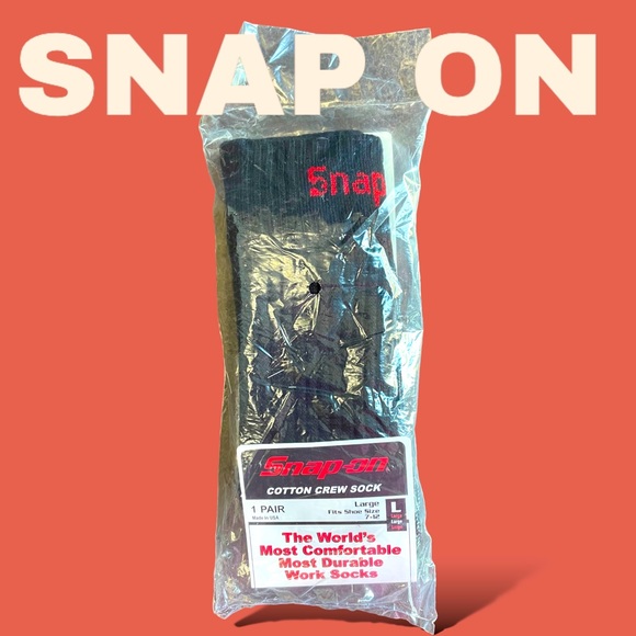 Snap On | Underwear & Socks | Snap On Cotton Crew Work Socks | Poshmark